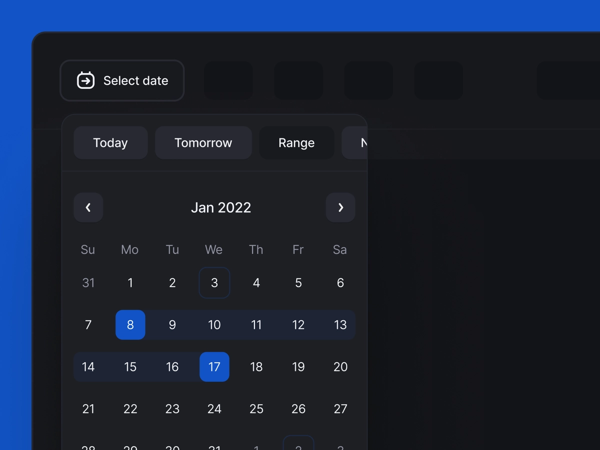 20 Best User Experience Date Picker Examples: Mobile & Web - Storyly